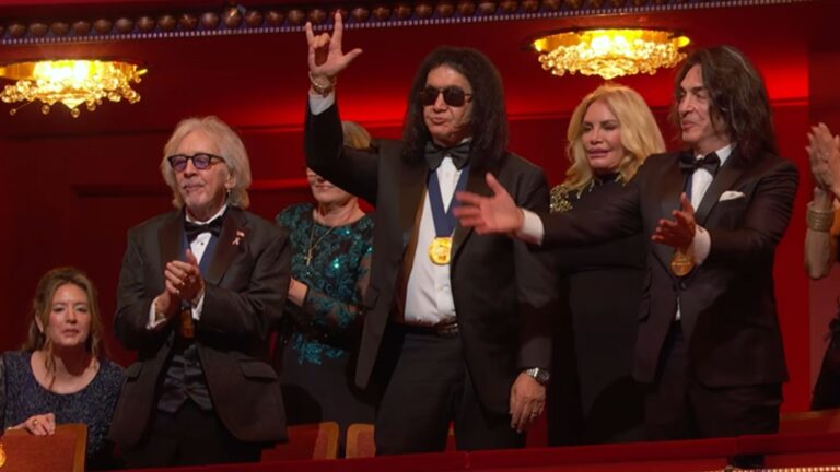 Watch KISS Honored At The 2025 Kennedy Center Honors In Official Recap ...