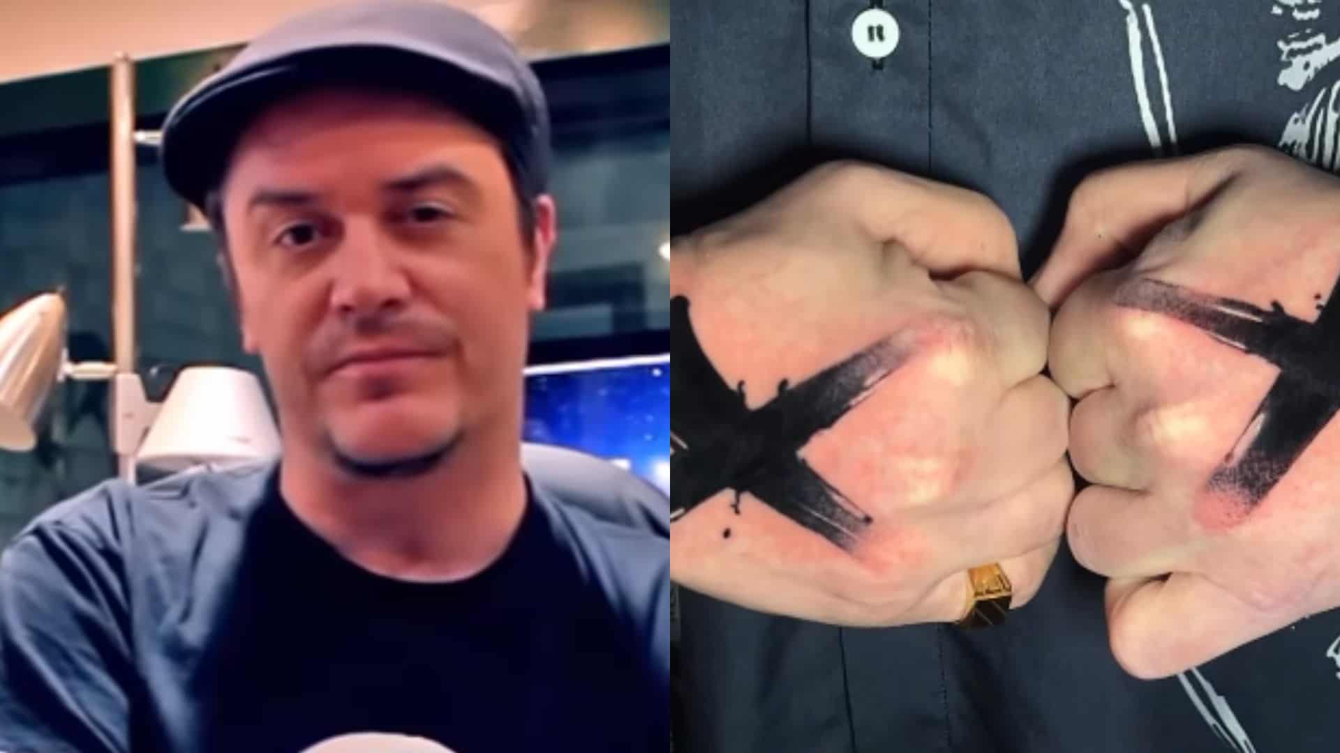Faith No More, Mr. Bungle Frontman Mike Patton Gets New Hand Tattoos